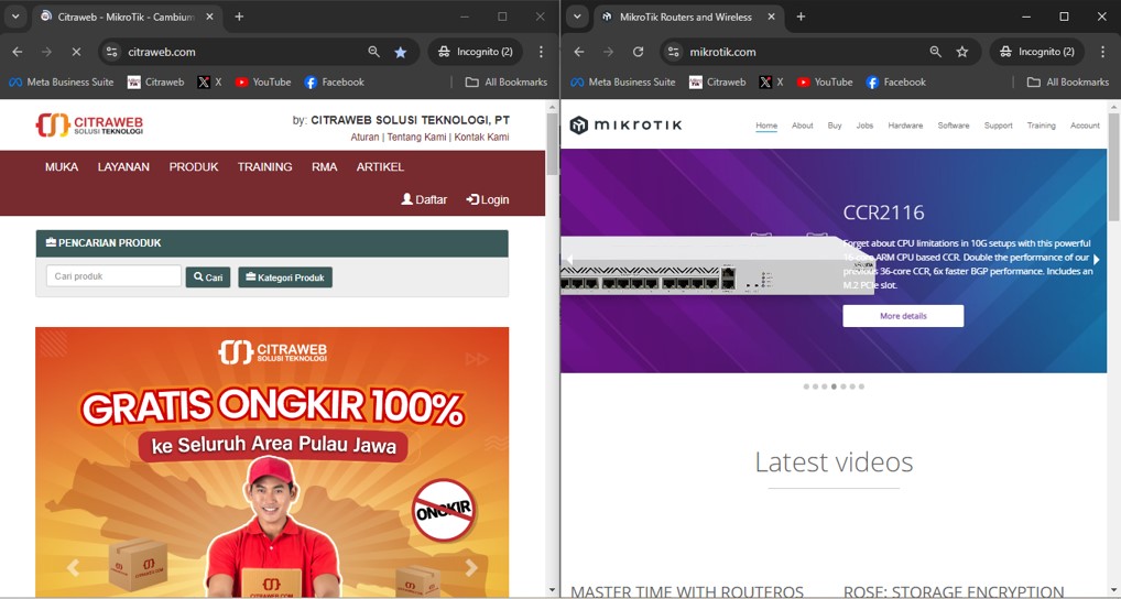 Citraweb.com : Web Filtering Mikrotik